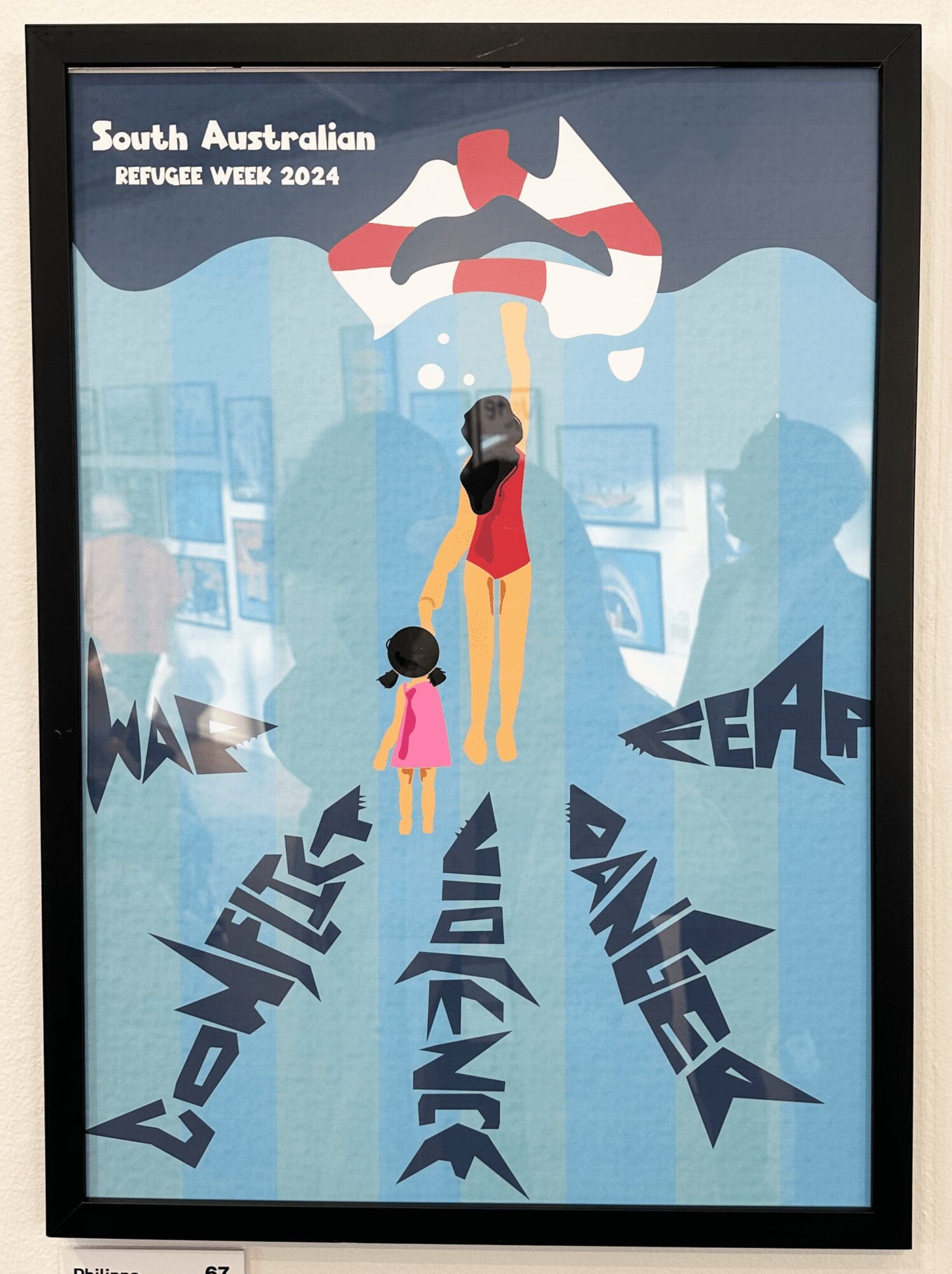 2024 SA Refugee Week Youth Poster Award Exhibition - St Aloysius College