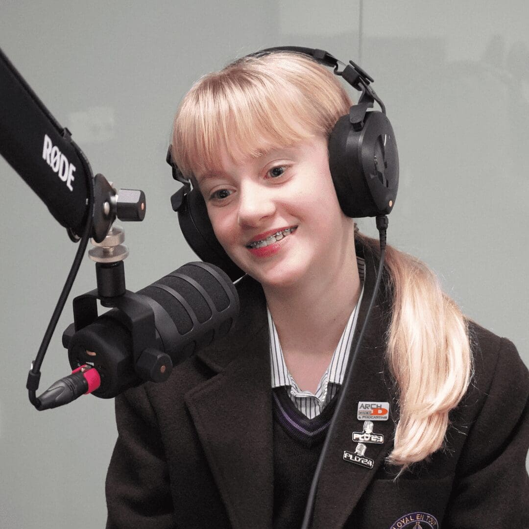 Year 9 Students Master Podcasting with Arch D Radio's James: A Journey ...