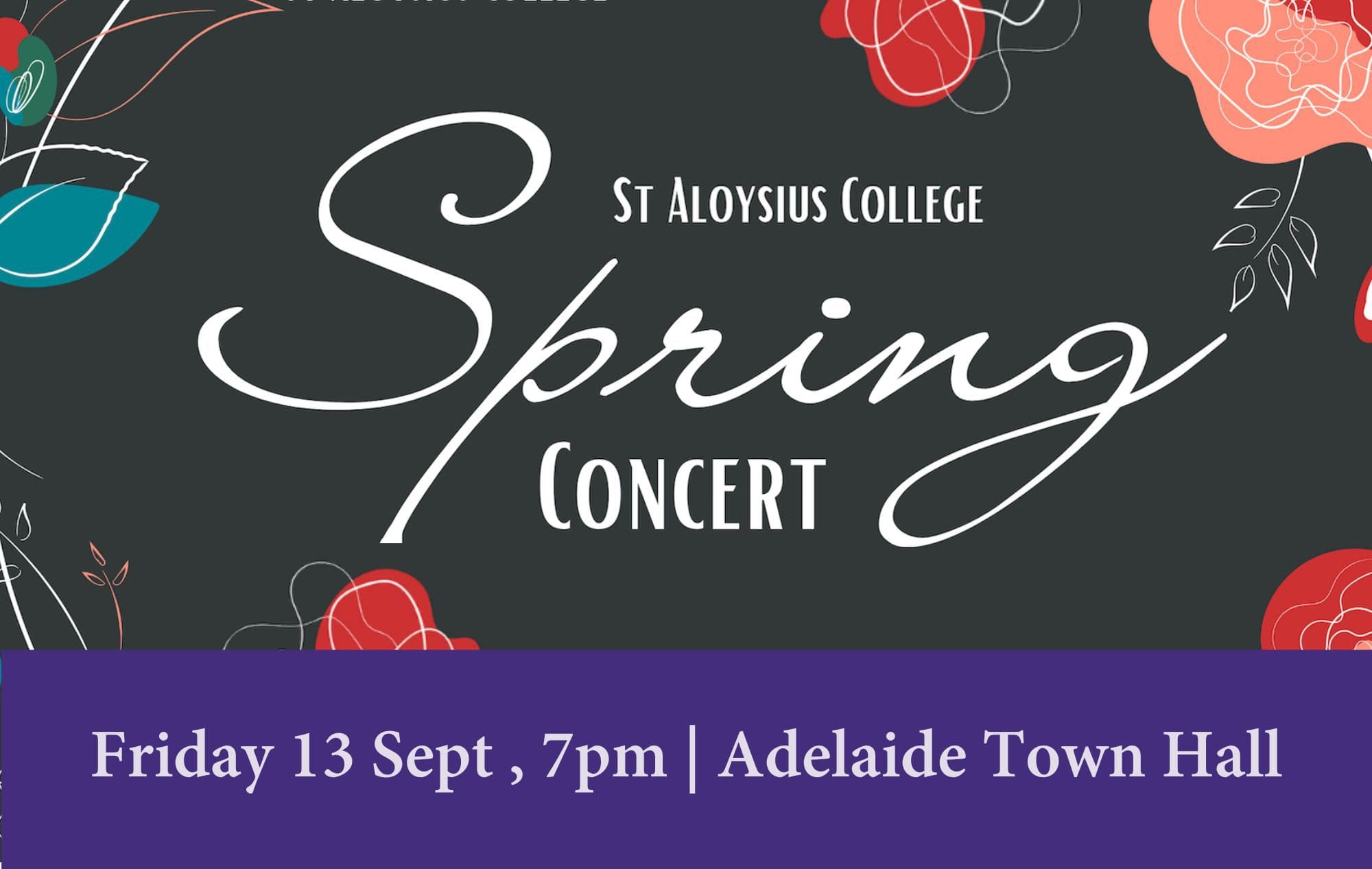Spring Concert (Town Hall) - St Aloysius College