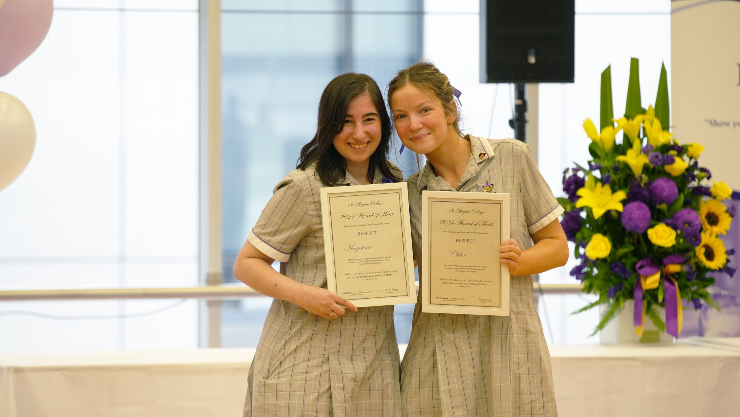 Woven together in Mercy: Farewell, Class of 2024 - St Aloysius College
