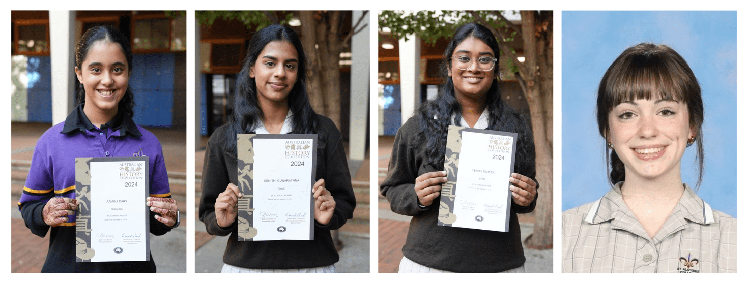 2024 Australian History Competition - St Aloysius College